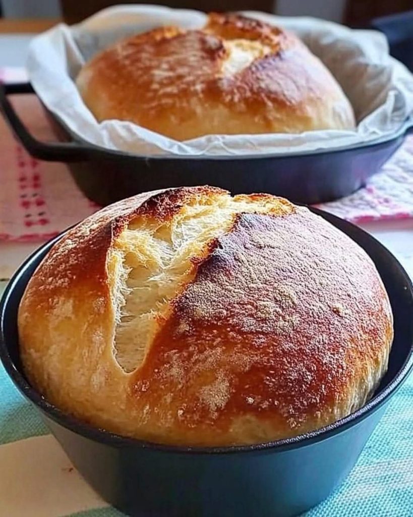 Homemade 4-Ingredient Bread Recipe – Soft, Chewy, and Perfect Every ...