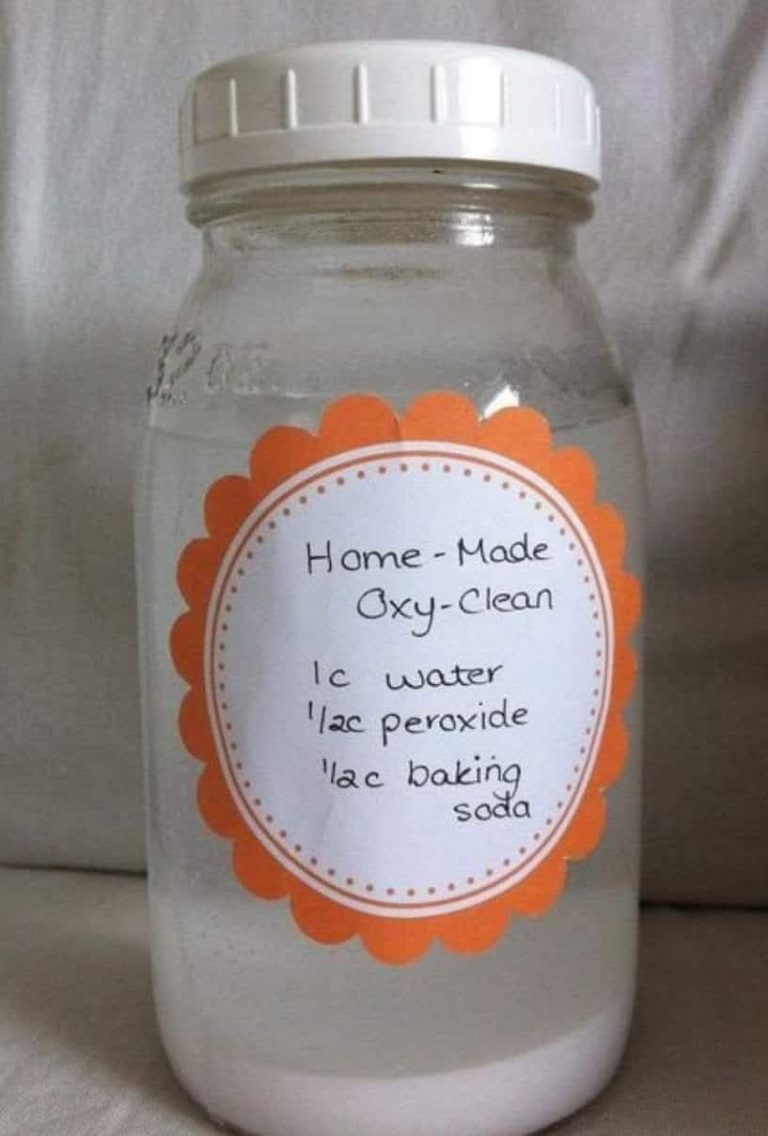 DIY Homemade OxiClean – Awesome Food