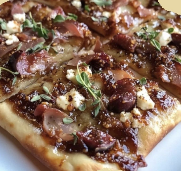 Fig, Prosciutto, and Goat Cheese Flatbread Recipe – Awesome Food