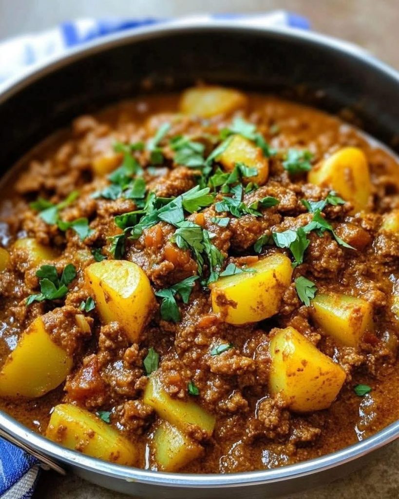 Aloo Keema (Ground Meat with Potatoes) – Awesome Food