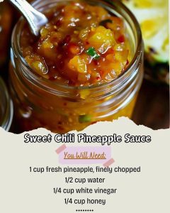 Sweet Chili Pineapple Sauce (Better Than Store-Bought!) – Awesome Food