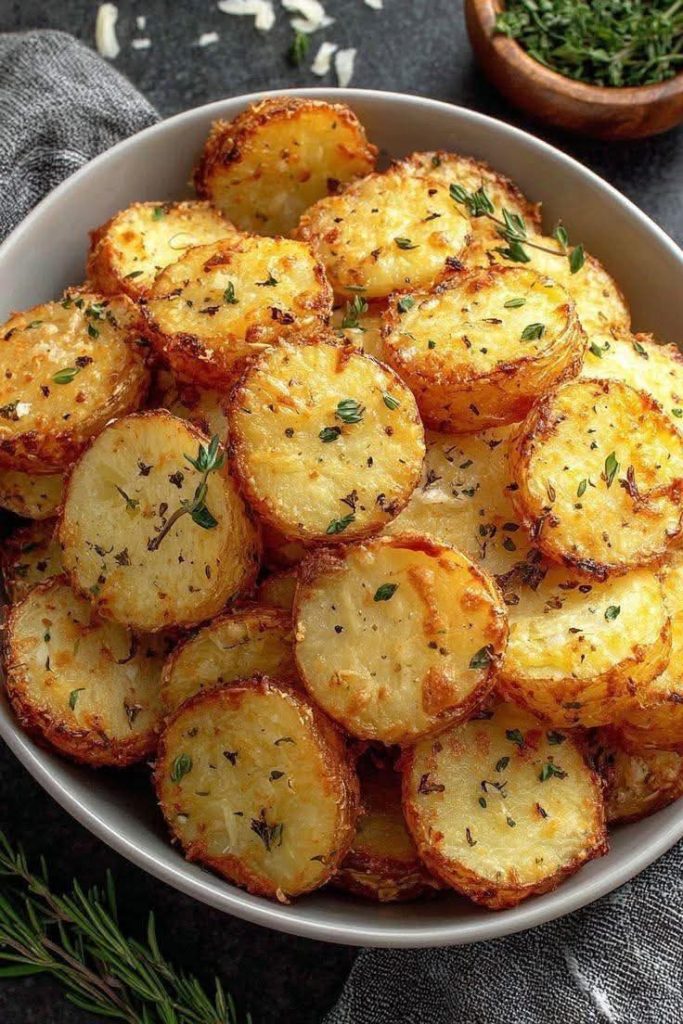 Air Fryer Potato Slices — Crispy on the Outside – Awesome Food